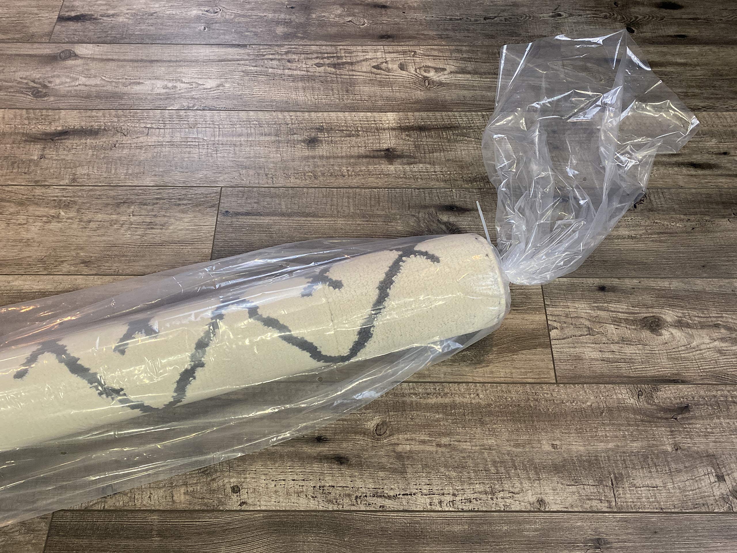 Rug Storage Bag and Zip Tie - WITH Vent Holes - Heavy Duty - Giant Size Fits Rugs up to 9'x12' - Protects Rolled Rugs for Moving or Storage