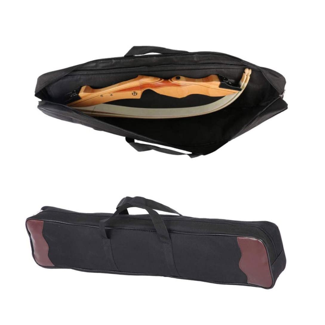 EElabper Archery Bow Case for Recurve Bow Lightweight Bow Bag for Takedown Bow and Arrow Recurve Bow Carrier with Adjustable Shoulder Strap