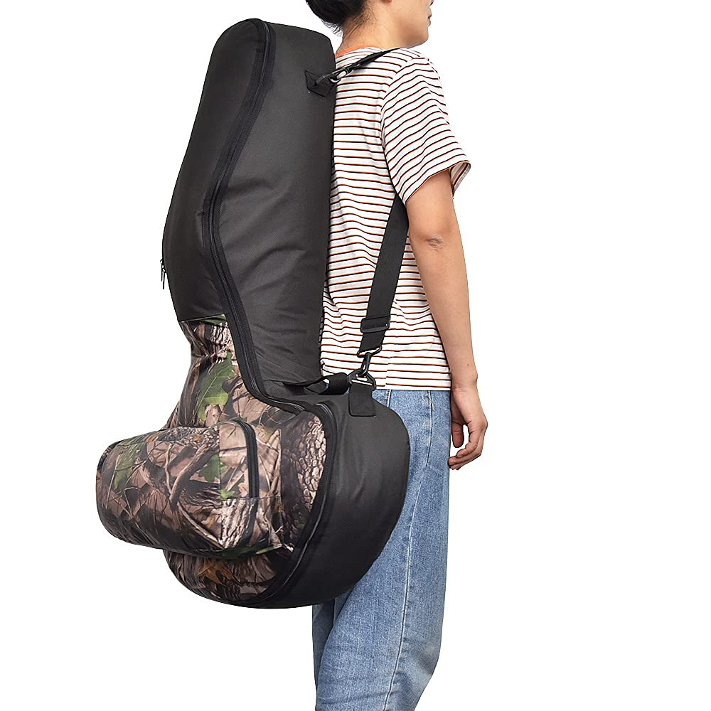 DUZHONG T-Shaped Cross Bow Bag Outdoor Lightweight Large Capacity Oxford Fabric Archery Hunting Crossbow Bag Bow Case