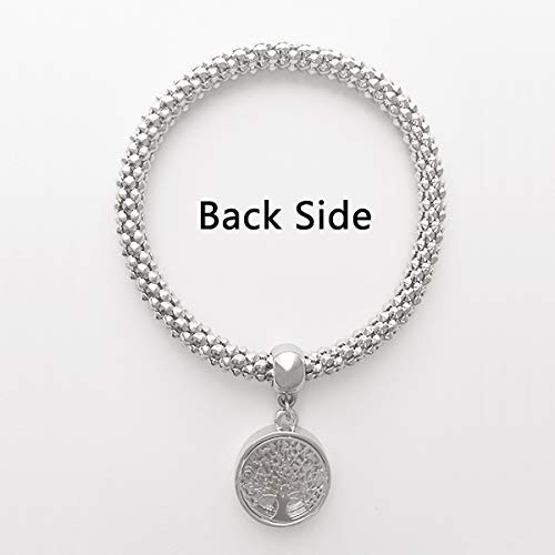 DIYthinker Sierra Leone Africa National Emblem Sliver Bracelet Pendant Jewelry Chain Adjustable Bangle