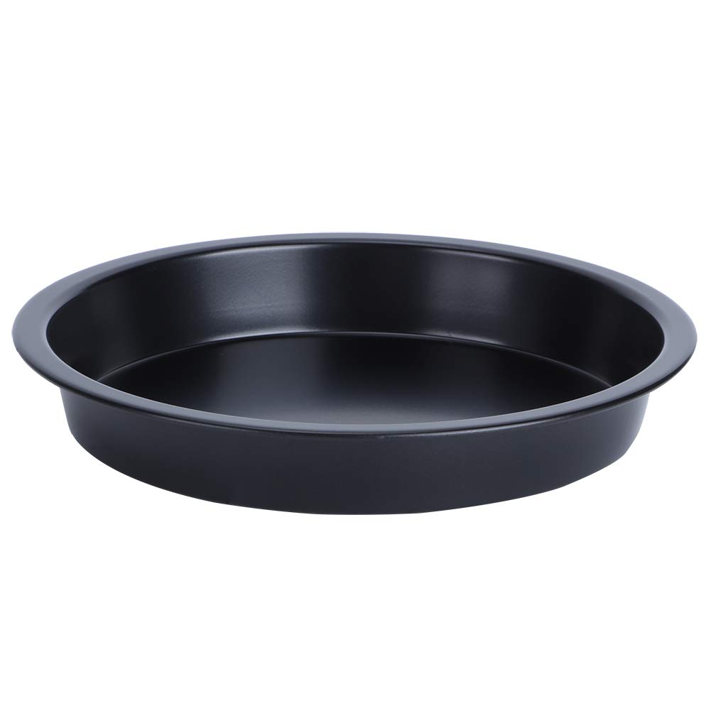 Fdit Pizza Pan Non-Stick Round Shallow Pie Cake Bread Mold Carbon Steel Baking Dish Pan Tray Kitchen Tools 5/6/7/8/9/10 inch (6in)