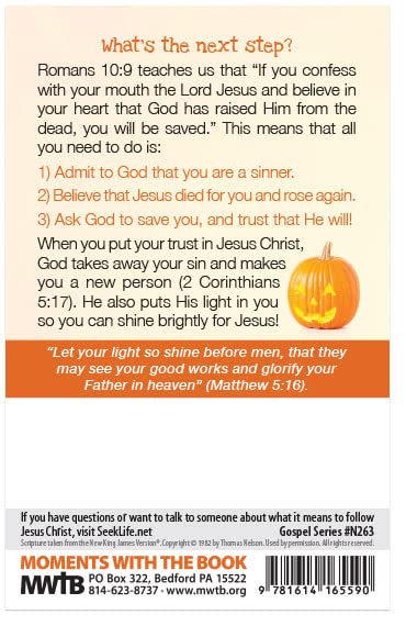Moments With The Book What's Inside? (Gospel Tract - Packet of 100 - NKJV)