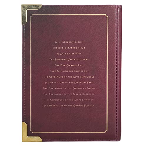 Well Read Co Crossbody Purse Handbag for Book Lovers - Sherlock Holmes, Vegan Leather, Large