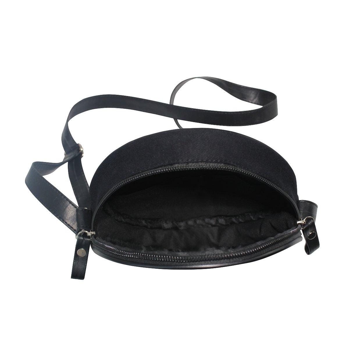 WellLee Fashion Lady Round Crossbody Bag Purse Messenger Bag