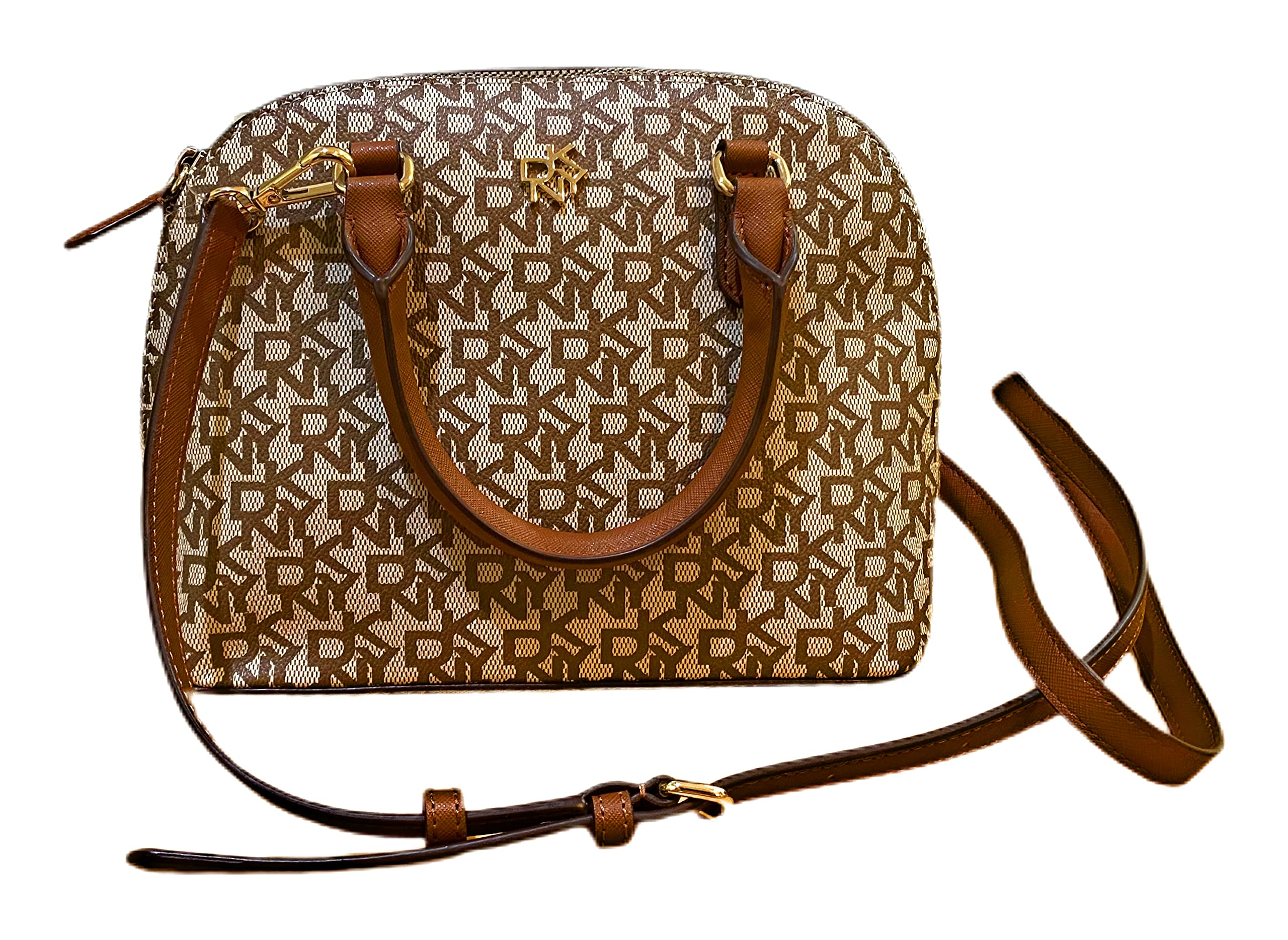 DKNY Catherine Dome Satchel Chino/Caramel One Size