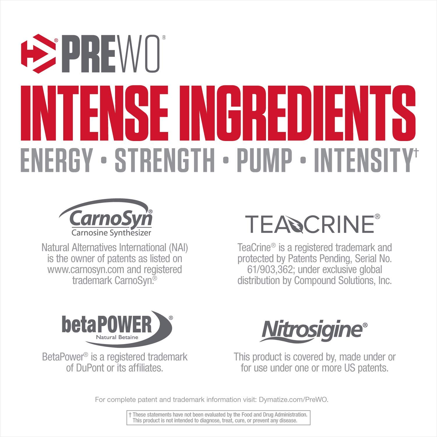 Dymatize Pre Workout Supplement, Chilled Fruit Fusion, 400 Gram