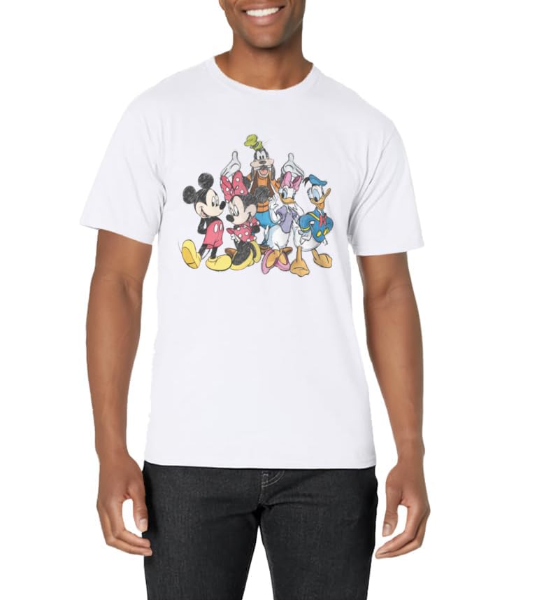 Disney Mickey Mouse and Friends Short Sleeve T-Shirt