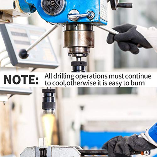 HSS Step Drill Bit Set - 3PCS 1/4" Hex Shank Titanium Coated High Speed Steel Hole Drill Cone Bits Stepped Up Unibit for Sheet Metal Hole Drilling Cutting Hole (1/8 Inch - 3/4 Inch)