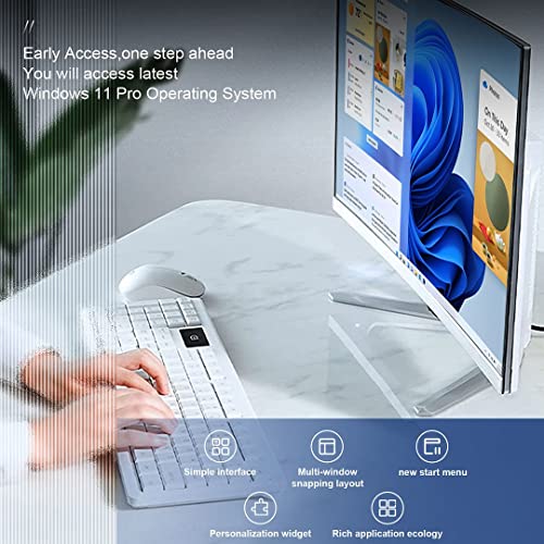 Dell OptiPlex 7060 Windows 11 Pro Desktop Computer SFF, Intel 8th Gen i5-8500 Hexa Core,16GB DDR4 Ram 256GB NVMe M.2 SSD, AX210 Built-in WIFI 6E & Bluetooth 5.2,New Wireless Keyboard & Mouse (Renewed)