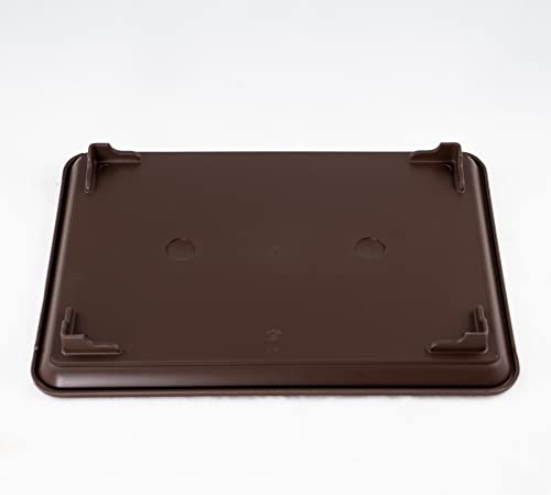 Japanese Deluxe Plastic Humidity/Drip Tray for Succulent & Bonsai Tree - 11.25"x 8.25"x 1.25"