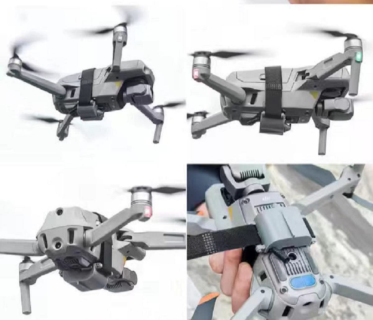 Drone Airdrop System Universally Release Device Payload Clip Airdropper Fish with Bait Ring Thrower for DJI mavic mini3/mini2 /Air2/Air2S/Mavic 3/Mavic 2 /spark Accessories (Drone Airdrop System)