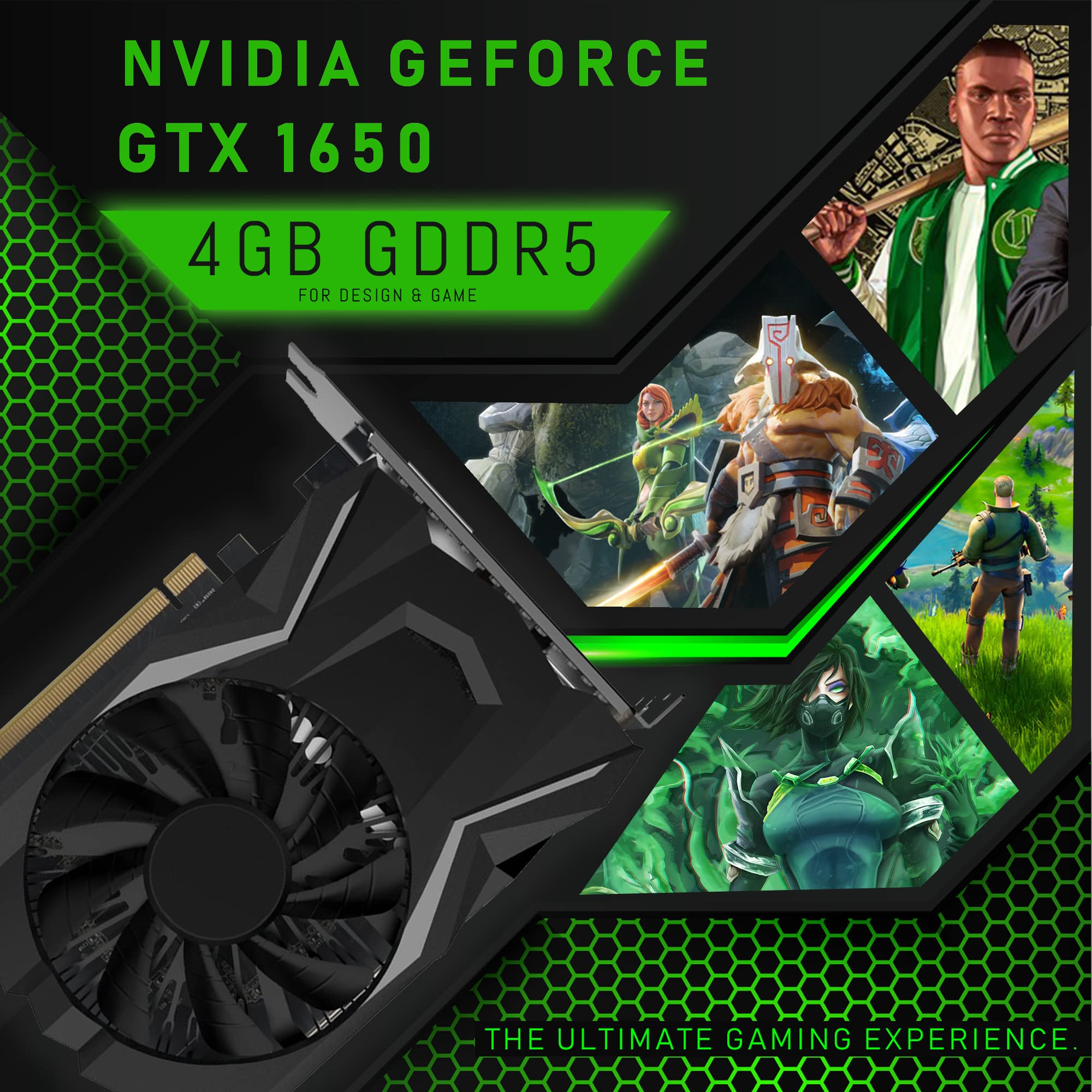 Dell Gaming PC Tower Desktop Computer - GeForce GTX 1650 4GB GDDR5, Core i7 16GB RAM, 256GB SSD Hard Drive, HDMI, Keyboard & Mouse, USB WiFi, Windows 10 Pro 64-bit(Renewed)