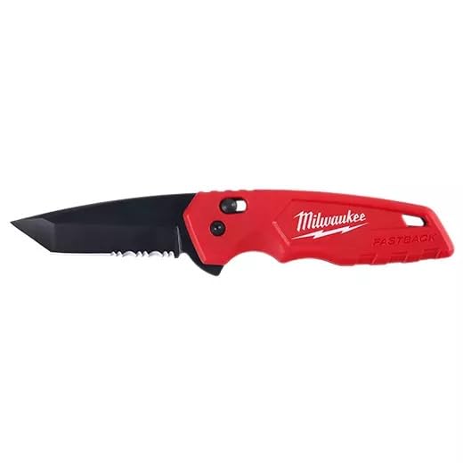 LRYXYY 48-22-1530 For Milwaukee Tool FASTBACK Stainless Steel Spring Assisted Folding Knife