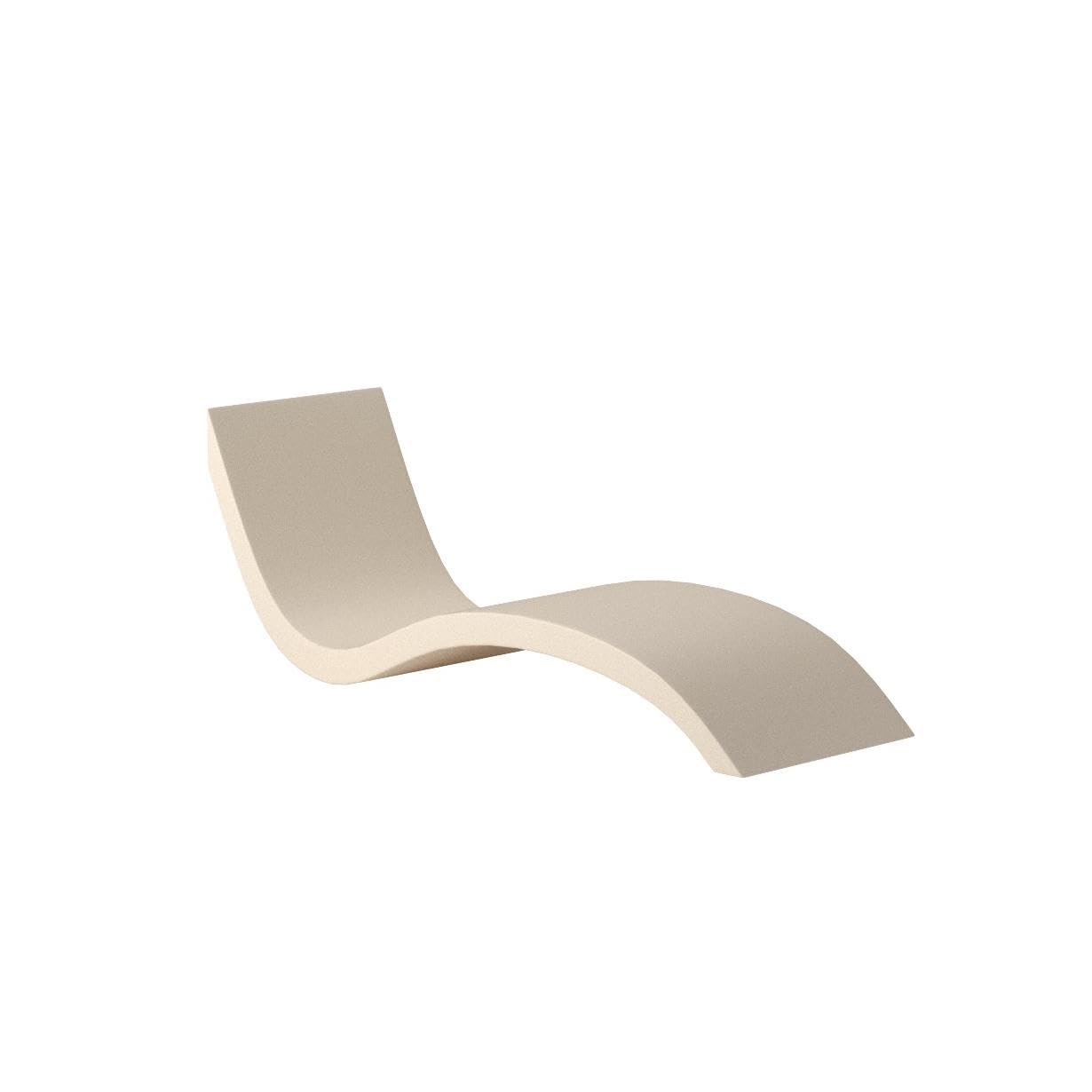 Ledge Lounger - Signature Chaise - Inside Pool & Sun Shelf Lounge Chair - Designed for Shallow Shelves Up to 9β - Compatible with All Pool Types - Poolside & Sun Deck Tanning - Set of 2 - Cloud