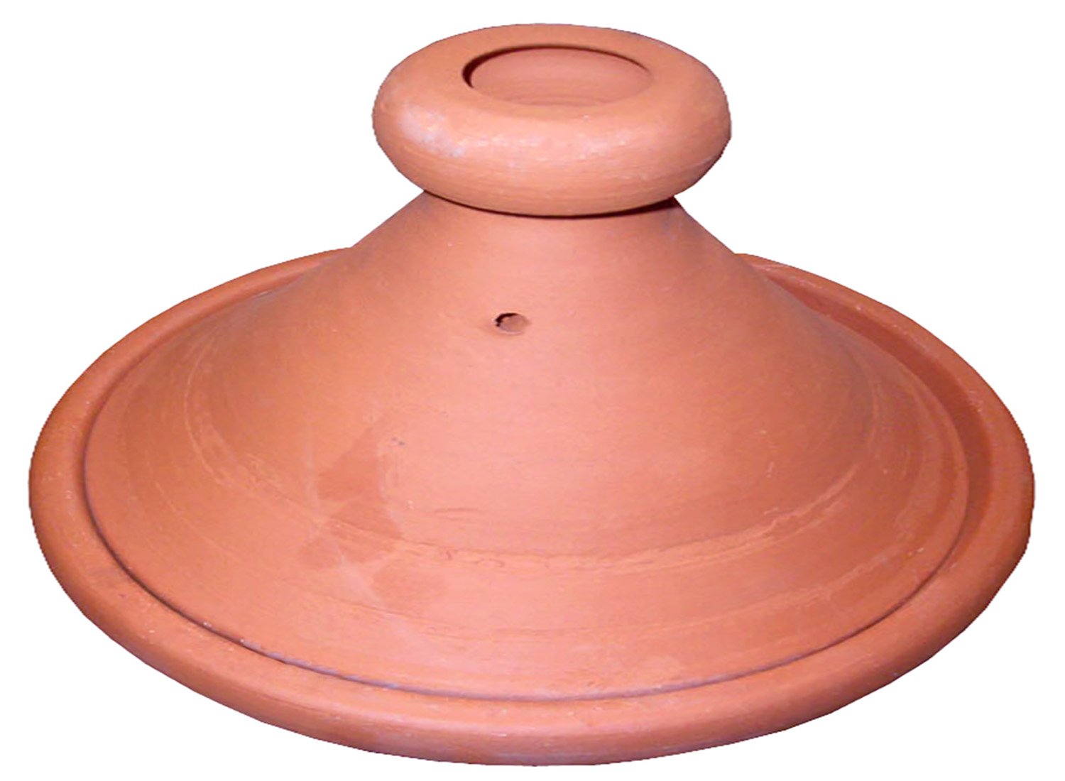 Moroccan Handmade Lead Free Safe Cooking Tagine Non Glazed Medium 10 inches Across Traditional
