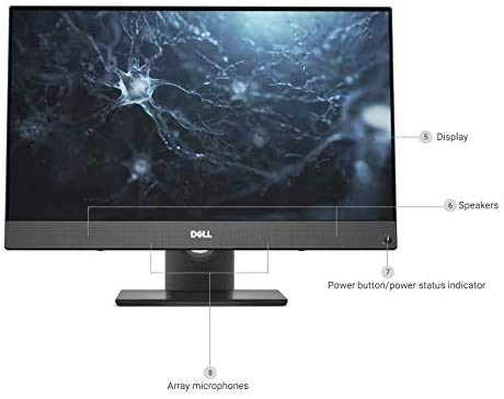 Dell OptiPlex 7000 7480 All-in-One Computer - Intel Core i7 10th Gen i7-10700 Octa-core (8 Core) 2.9GHz - 8GB RAM DDR4 SDRAM - 256GB SSD - 23.8" Full HD 1920 x 1080 No Display - Desktop (Renewed)
