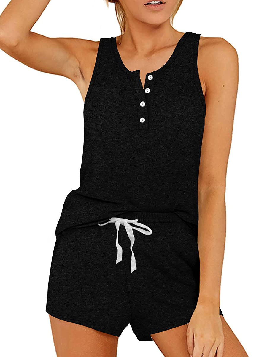 Dofaoo Biker Short Sets Women 2 Piece Outfits Summer Womens Loungewear Set Purplered XXL