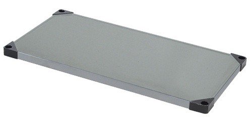 Omega 18" Deep x 48" Wide Individual Solid Stainless Steel Shelf