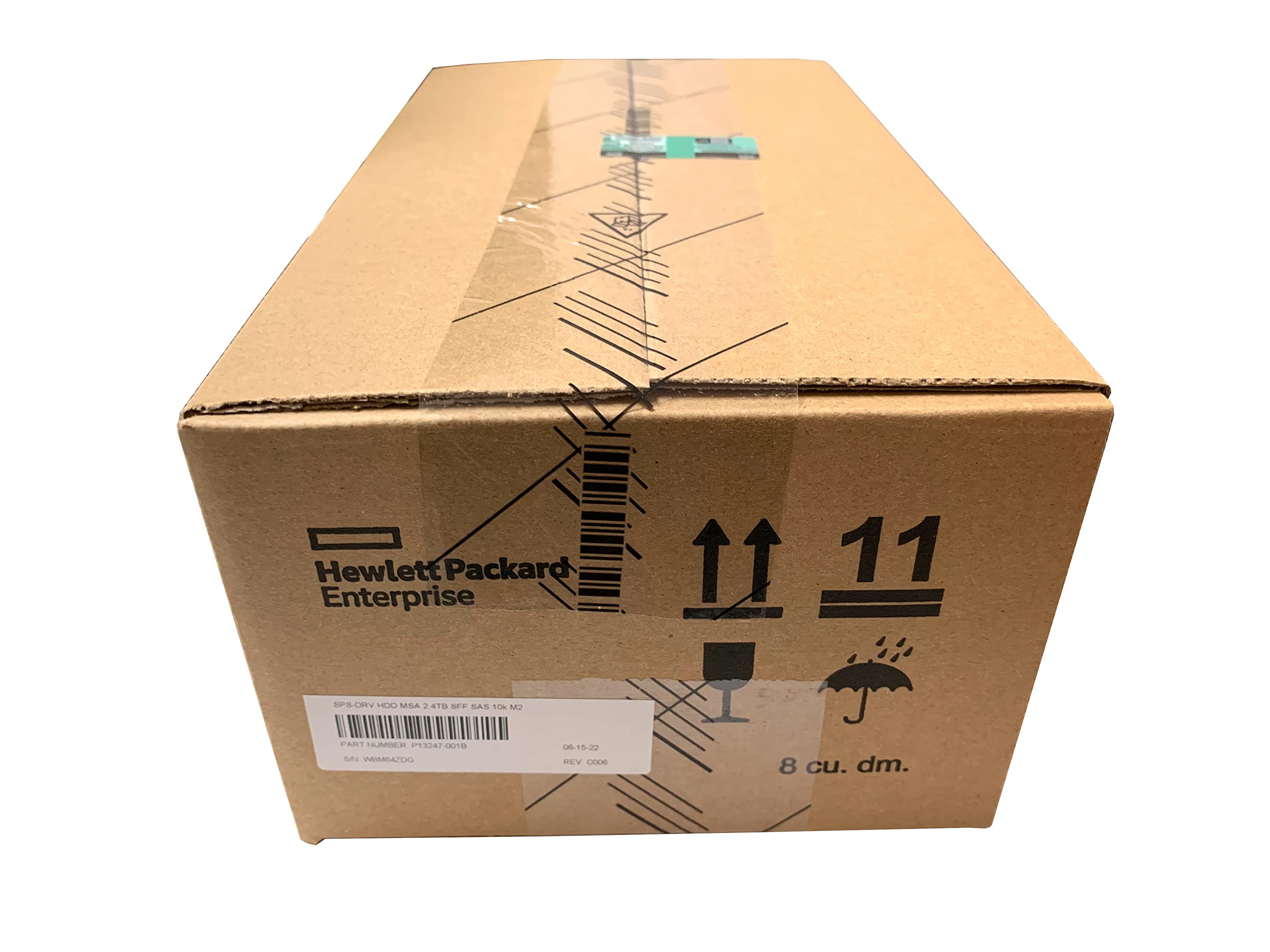 R0Q57A New Sealed HPE MSA 2.4TB SAS 12G Enterprise 10K SFF M2 HDD