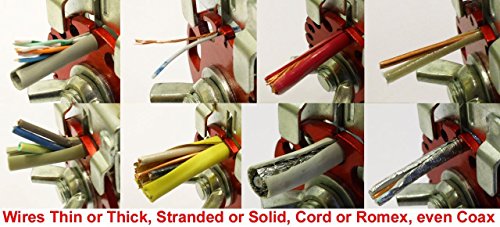 Handheld Copper Wire Stripping Machine = 25 BLADES INCLUDED=