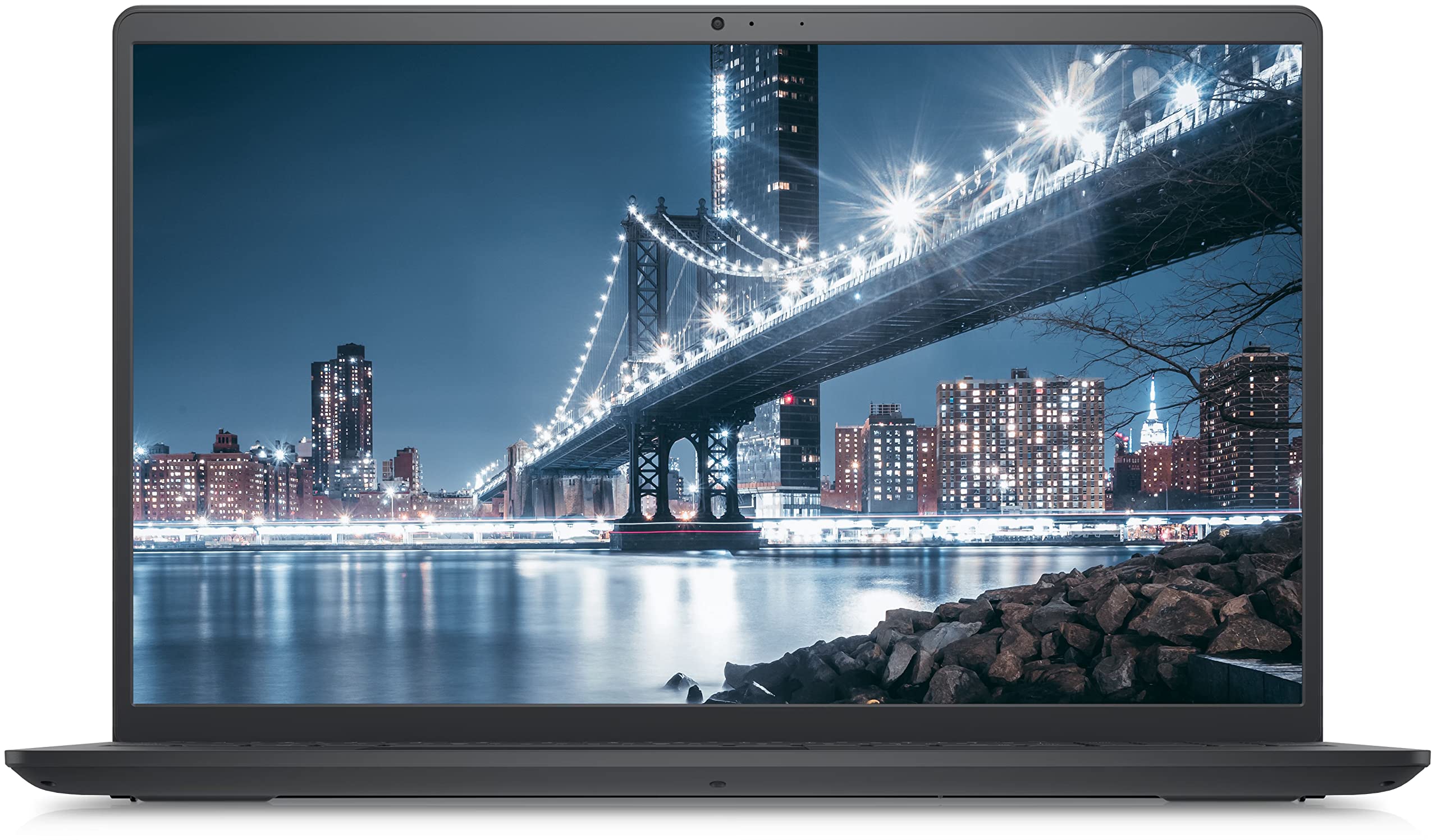 Dell 15.6" Inspiron Laptop with Windows 11 Pro, Intel Celeron N4020 Processor, 16GB RAM, 1TB SSD, Webcam, Wi-Fi, HDMI, Bluetooth, SD Card Reader, Black