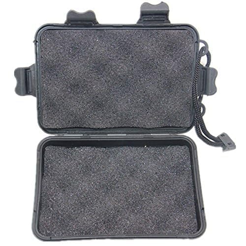 e5e10 Broadhead Case Holds 6Black Plastic Portable Box for Arrowheads (Holds 6)