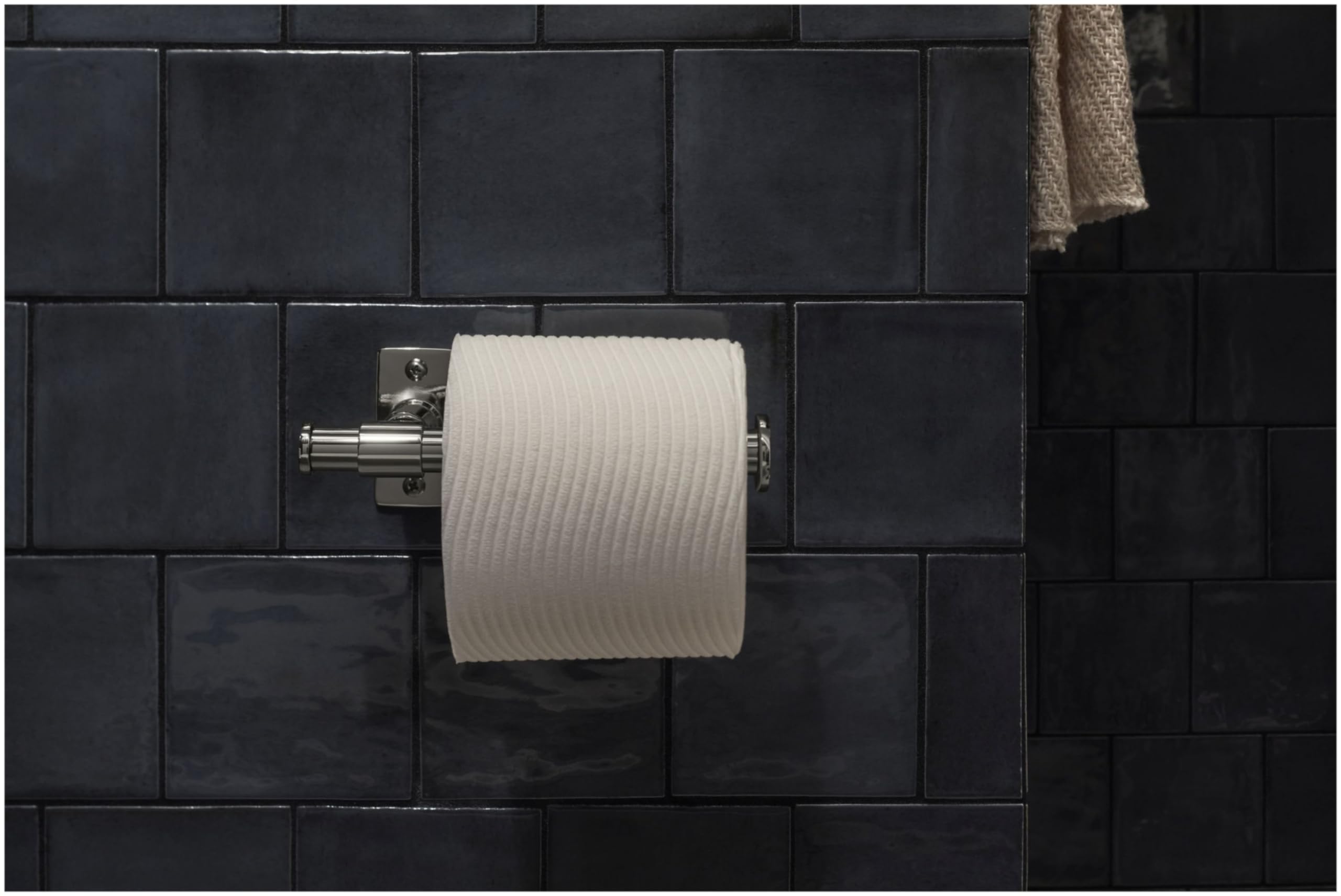 Kohler K35929-SN Castia by Studio McGee Wall Mounted Pivoting Toilet Paper Holder Vibrant Polished Nickel