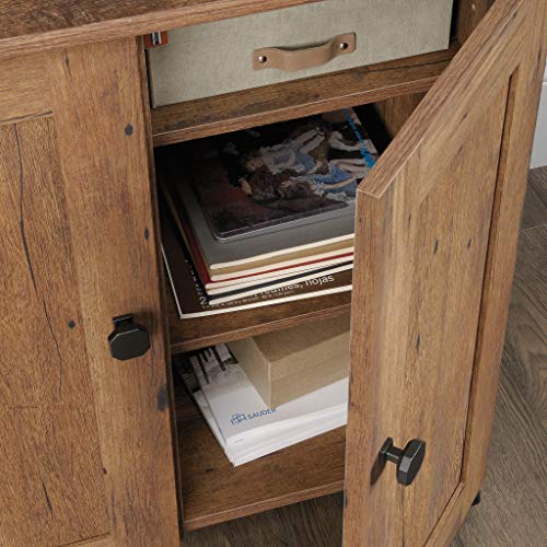 Sauder Miscellaneous Storage Sewing/Craft Cart/ Pantry cabinets, Vintage Oak finish