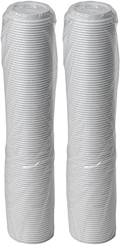Dixie D9542W Dome Lid for 10/16 Ounce PerfecTouch Cups and 12/20 Ounce Paper Hot Cups, White. 200 Lids (4 x 50 Packs)