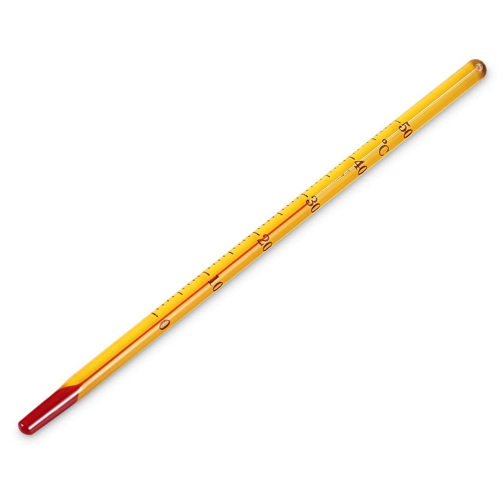 Mudent (100 Set Professional Hydrometer Alcoholmeter - 3pcs Hydrometer Alcoholmeter Set 0 to 100% Alcohol Meter Test + Thermometer for Wine Alcohol Whisky