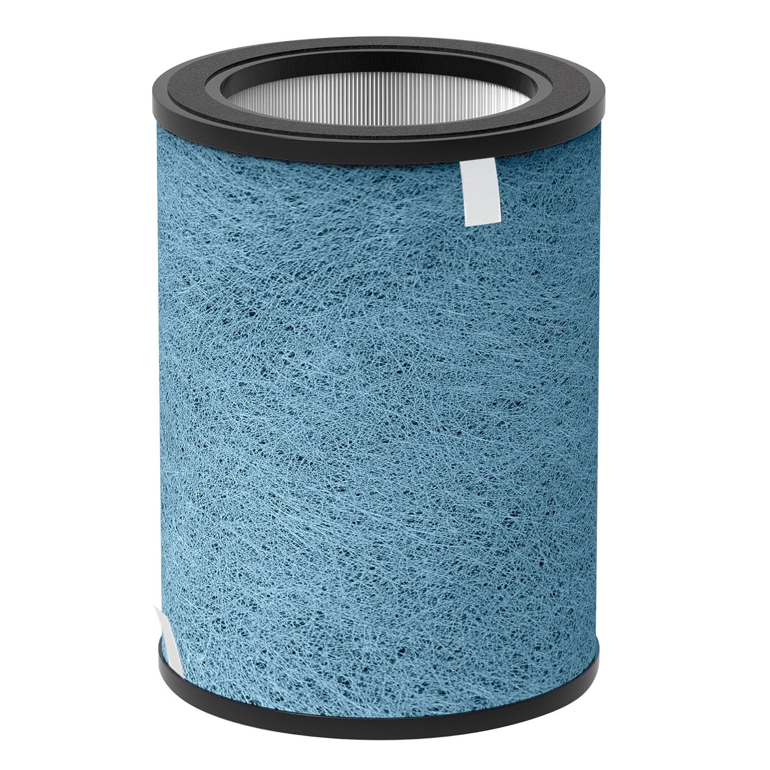 Makeufre HP302 Replacement Filter, Compatible with Shark HP200 & HP300 & HC500 Series Air Purifier MAX HP201 HP202 HP301 HP302 UA205 HC501 HC502, Part # HE2FKBAS, HE2FKBASMB, New Version-1Pack
