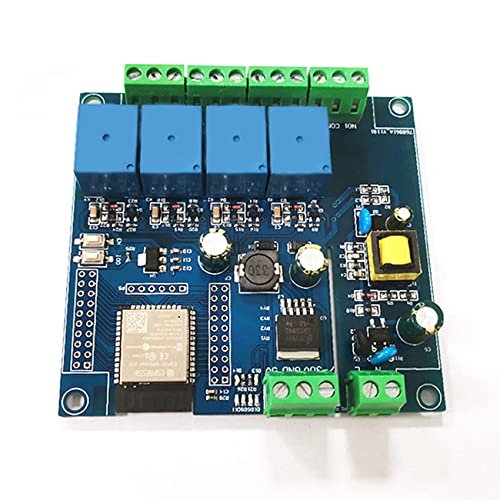 MACIMO ESP32 Development Board WiFi Bluetooth Four-Way Relay Module AC/DC Power Supply ESP32-WROOM Development Board
