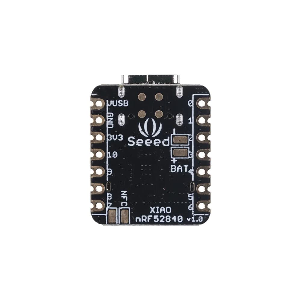 Seeed Studio XIAO nRF52840 Sense - Supports Arduino/CircuitPython - Bluetooth5.0 NFC with Onboard Antenna, MCU with 6-axis IMU Works with Amazon Sidewalk.