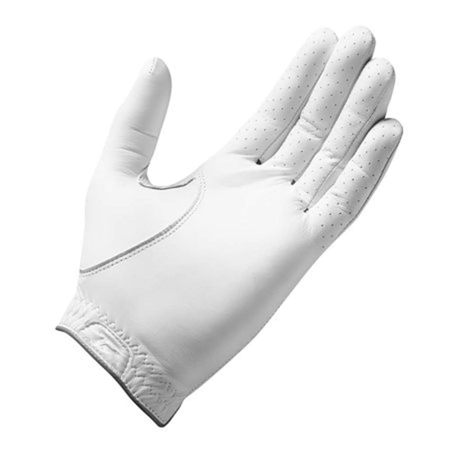 TaylorMade 2018 Tour Preferred Flex Glove (White, Left Hand, Small), White(Small, Worn on Left Hand)