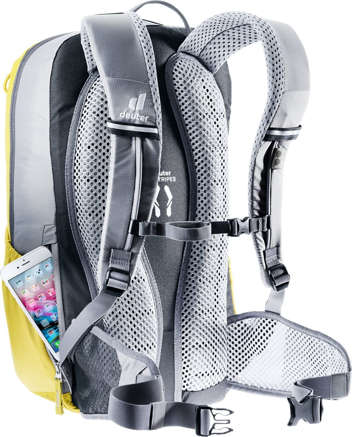 Deuter Unisex - Adult Bike I 20 Bicycle Backpack, Unisex – Adults, 3202221, Turmeric shell., L