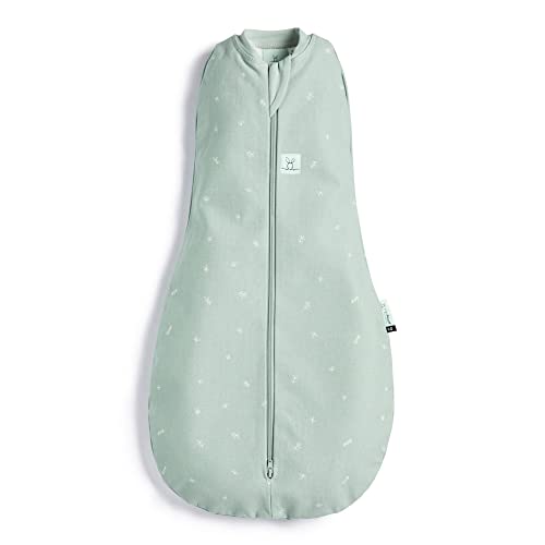 ergoPouch 1 tog Baby Sleep Sack 0-12 Months - Baby Sleeping Sack for Warm & Cozy Nights - Cocoon Swaddle Sack Baby Keeps Calm & Relaxed - Baby Sleeping Bag Regulate Body Temperature (Sage)