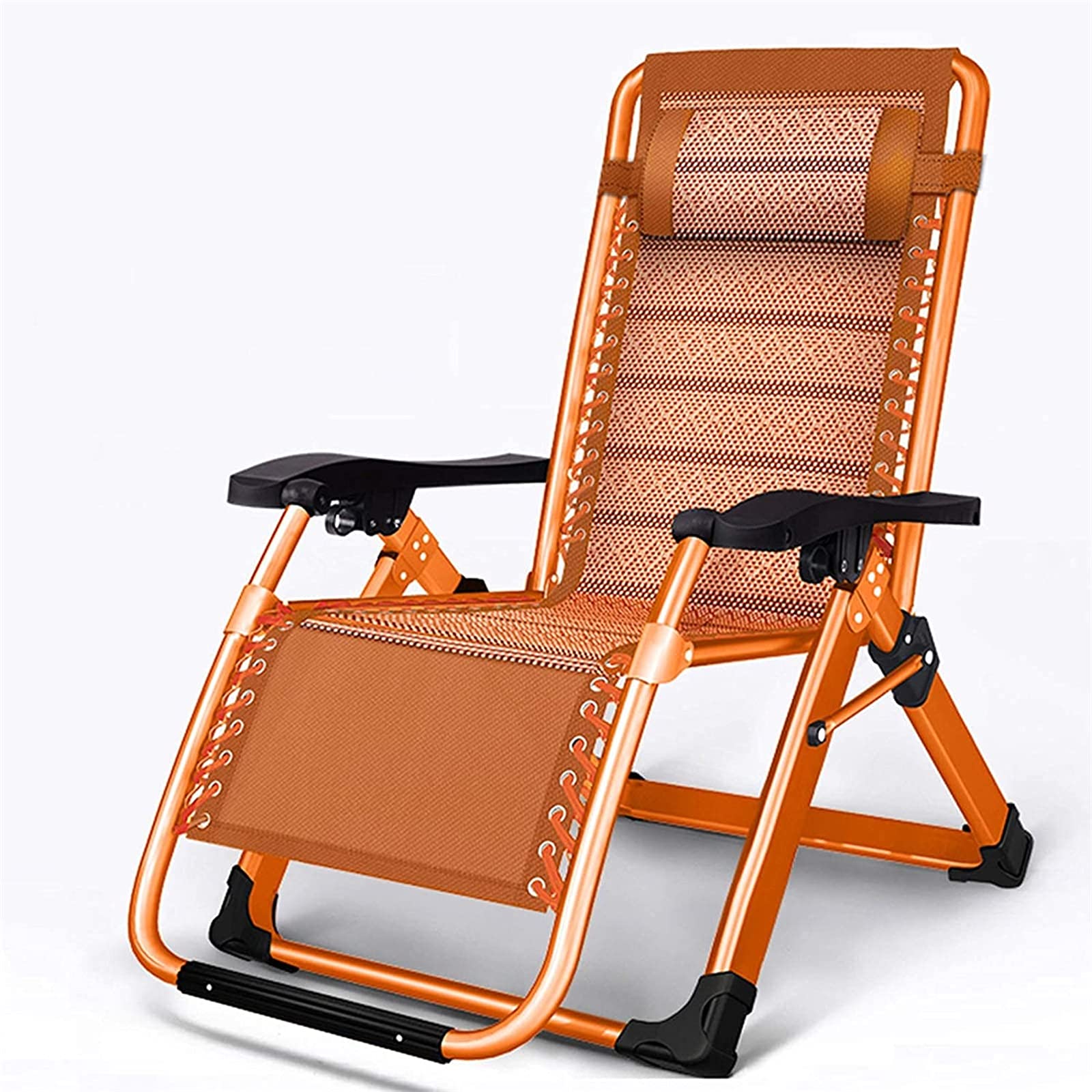 MAYABI Zero Gravity Lounge Chair, Folding Lounge Chair, Breathable, Reclining Reclining Patio Chairs, 500 LB Capacity, Zero Gravity Adjustable Chair, Durable Lounge Chair