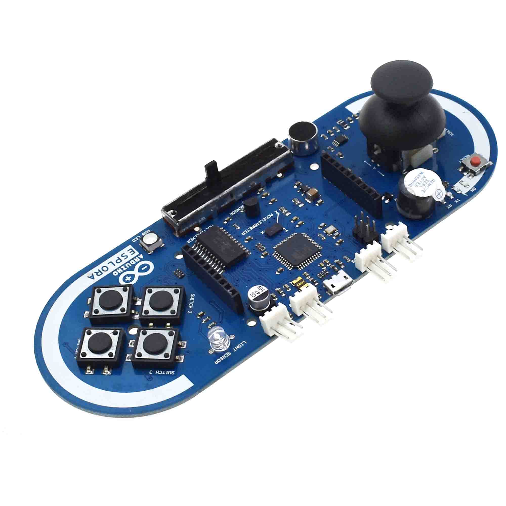 Rocker Sensor with Light-Sensitive LCD Dedicated to Send Data