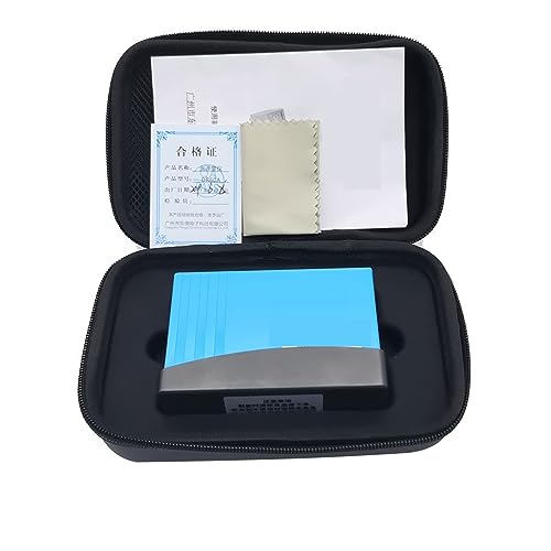 KYKYK Colorimeter, 0.0-199.9 Units (GS) Surface Gloss Meter Paint Coating Tile Surface Gloss Test Stone Light Meter Marble Brightness Tester Portable High-Precise Digital Color Analyzer