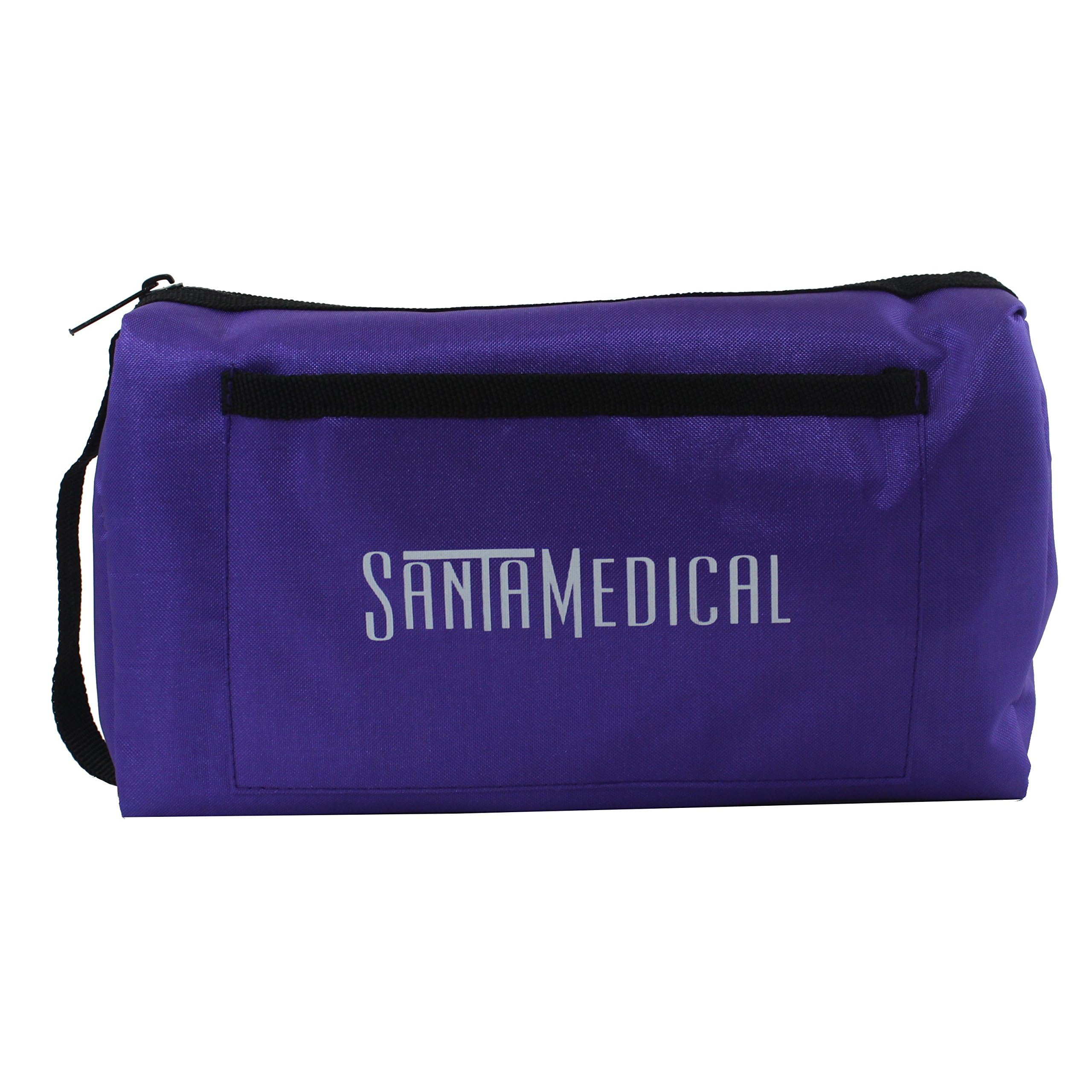 Santamedical Adult Deluxe Aneroid Sphygmomanometer with Stethoscope, Cuff and Carrying case Purple