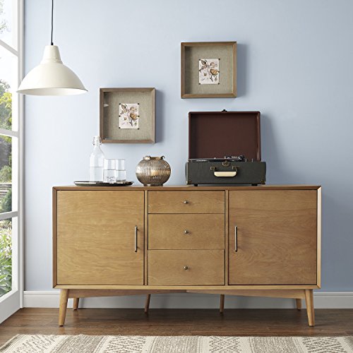 Crosley Furniture Landon Buffet and Large Console, Acorn