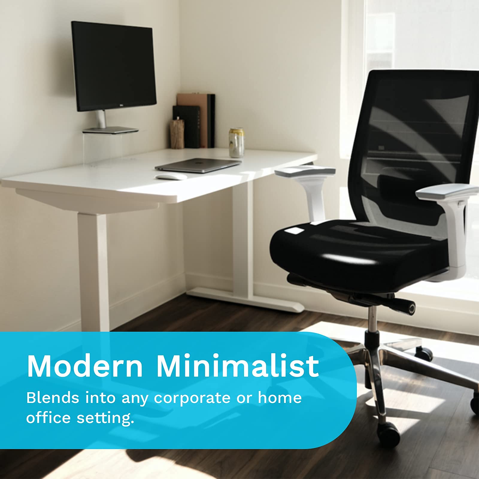 EasyErgo Apollo Ergonomic Chair - Ergo Mesh Design for Computer Desk Work - Comfortable Office Chair (Ash)