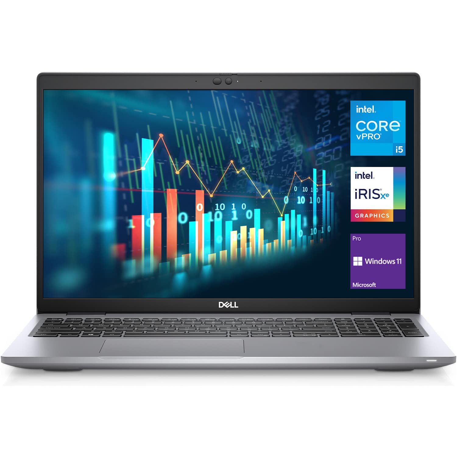 Dell Latitude 5520 Business Laptop, 15.6" FHD Display, Intel Core i5-1145G7 vPRO, 16GB RAM, 1TB PCIe SSD, IR Camera, HDMI, Backlit Keyboard, Wi-Fi 6, Thunderbolt 4, Windows 11 Pro