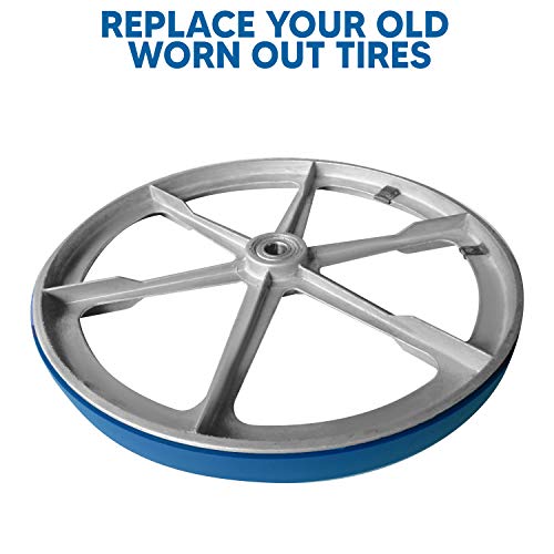 JET JWBS-14CS BLUE MAX URETHANE WHEEL PROTECTORS FOR JET 14" BAND SAW