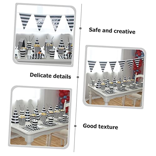 ULTECHNOVO 36pcs Popcorn Boxes Popcorn Box Popcorn Boxes for Party Christmas Goodie Box Baking Cups Disposable Cake Containers Packing Boxes for Dishes Snack Containers Paper Popcorn Box Mini