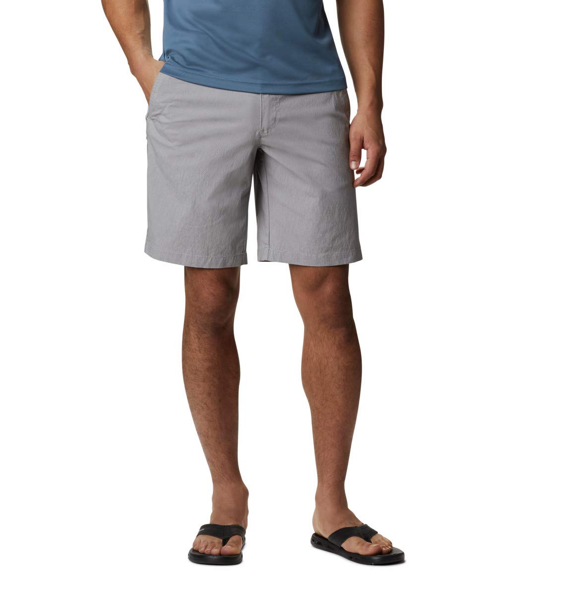 Columbia Men’s Outdoor Elements Chambray Shorts, Moisture Wicking, Sun Protection