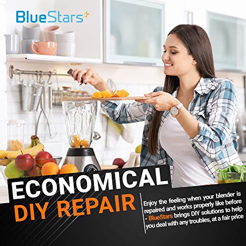 Ultra Durable 9704230 Blender Drive Coupling Replacement part by Blue Stars β Exact Fit For KitchenAid KSB5WH KSB5 KSB3 Blenders β Replaces WP9704230VP WP9704230 PS11746921 AP6013694 - PACK OF 2