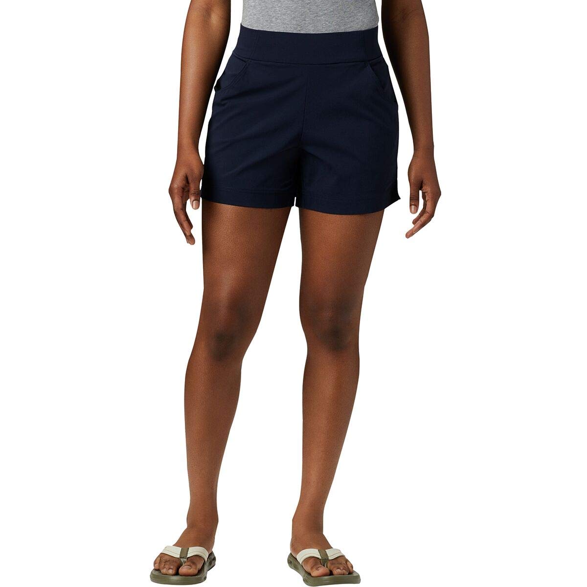 Columbia Women's Anytime Casual Short Shorts, Dark nocturnal, Large x 5