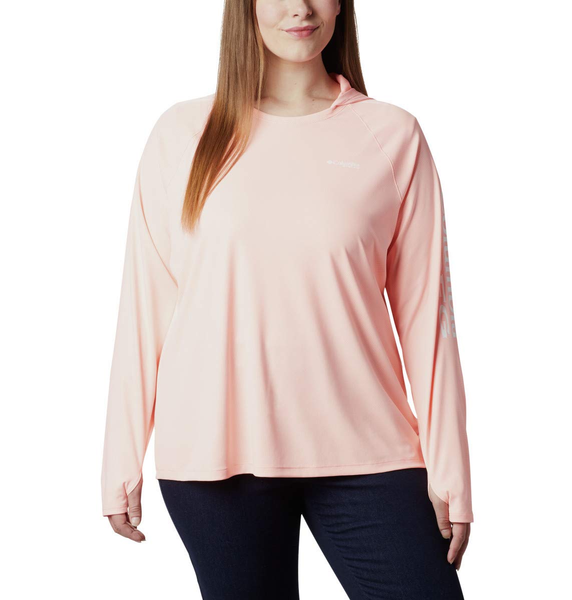 Columbia PFG Tidal Deflector⢠Hoodie Tiki Pink MD