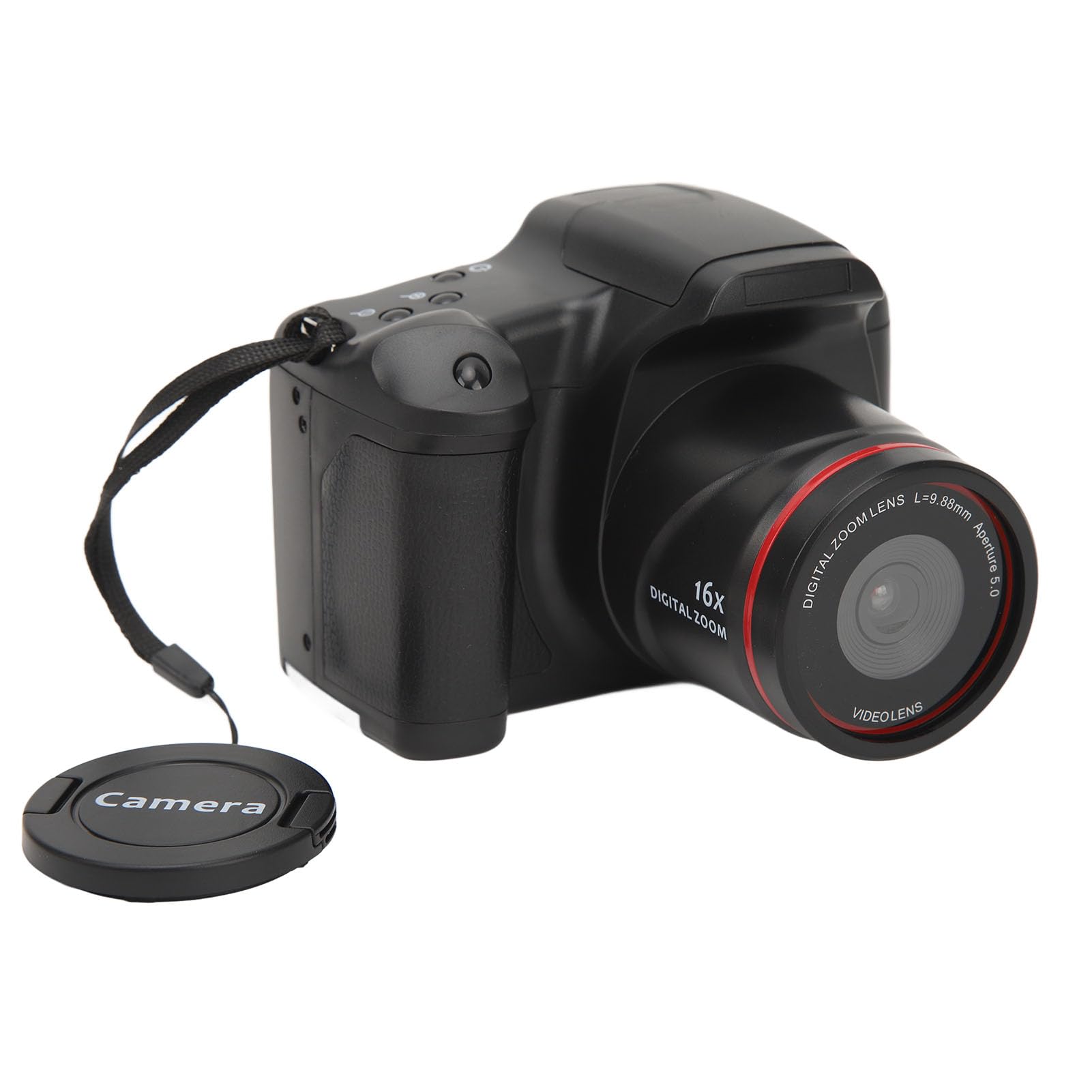 Digital Camera, Anti Shake 16MP Travel Camera Autofocus 2.4 Inches 16 X Digital Zoom for Travel